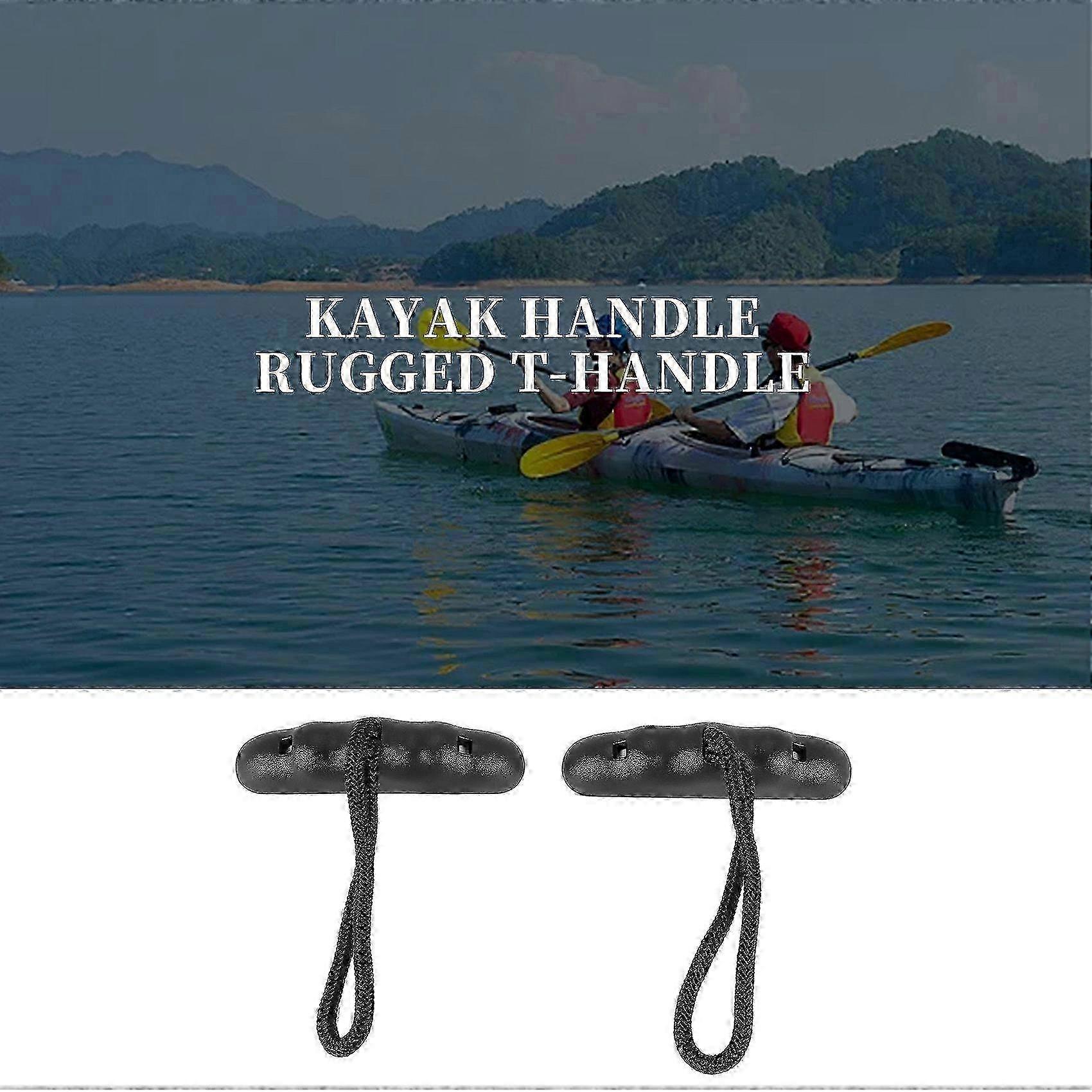 2Pcs Kayak Handles Strong T-Handle Design Ultra Heavy Duty Bungee Kayak ...