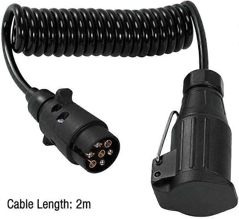 Trailer Extension Cable, 7-13 Pin Trailer Plug Socket 12v Trailer ...