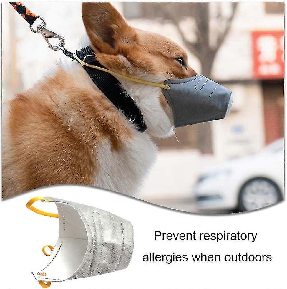 3pcs Dogs Anti-fog Haze Masks,anti Dust Gas Pollution Dog Muzzle,air ...