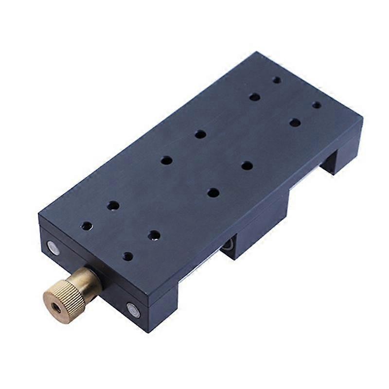 Manual Slide Table Linear Guide Rail Platform Aluminum Alloy Cross Belt ...