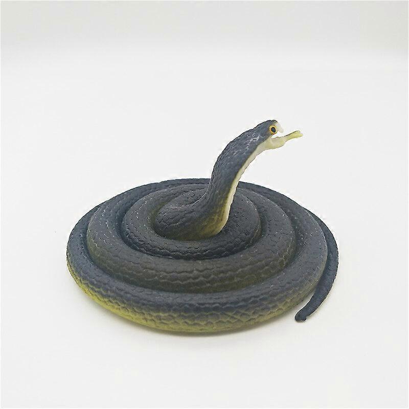 New Children's toy snake simulation snake whole person big green snake ...