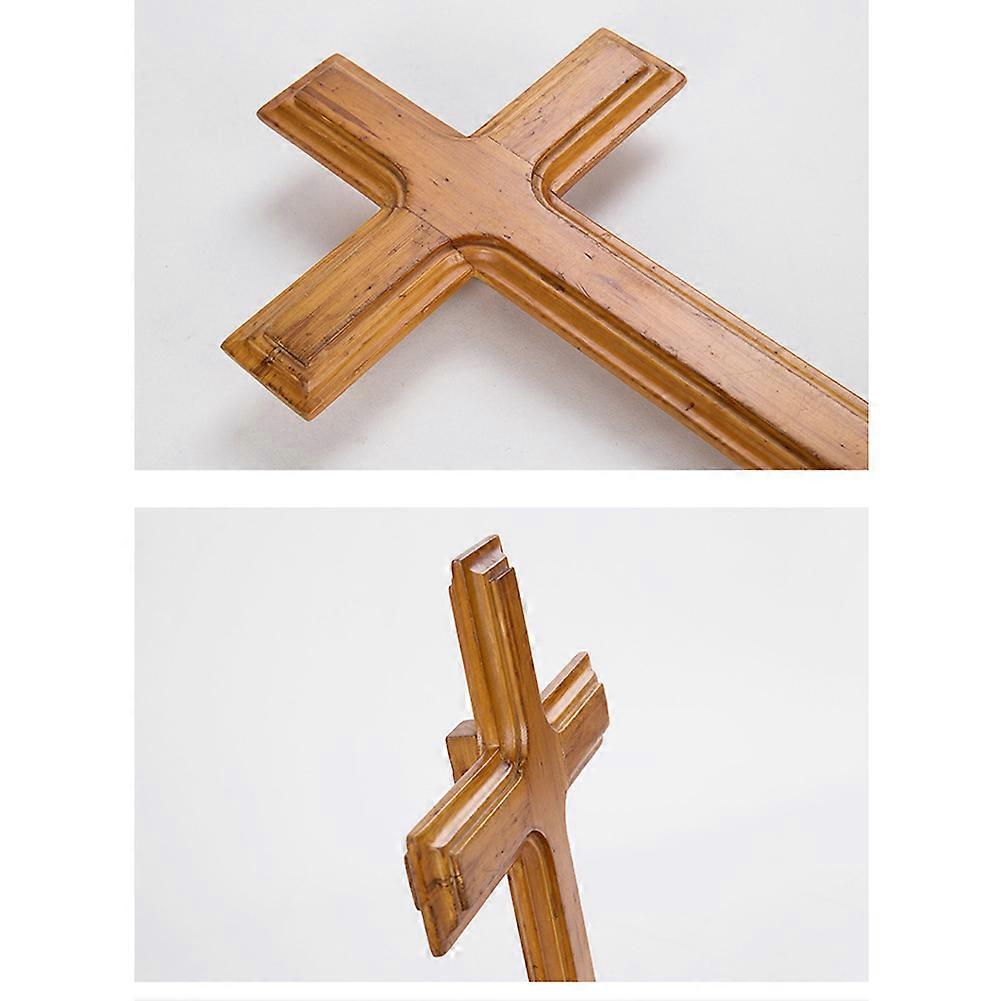 Wood Wall Mounted Cross Wooden Wall Cross Ideal Gift Decoration For ...