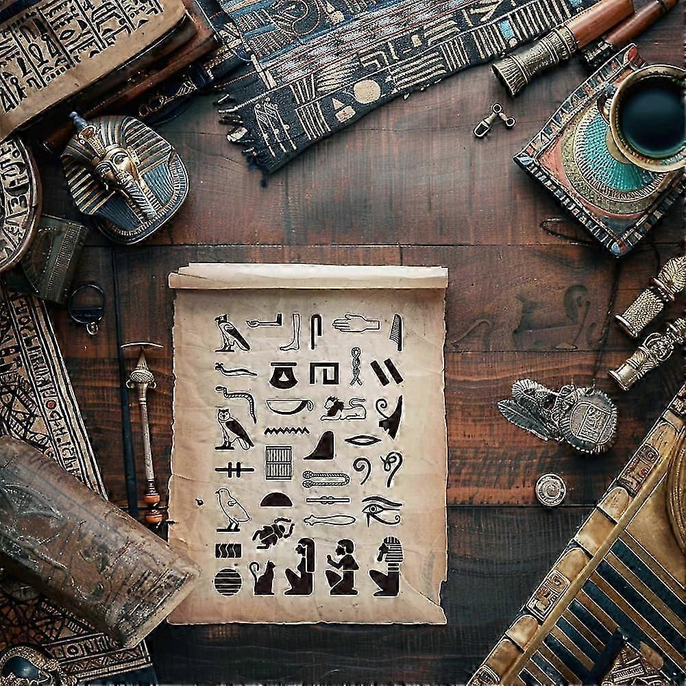 Egyptian Hieroglyphs Words Clear Stamp for Card Making Ancient Egyptian ...