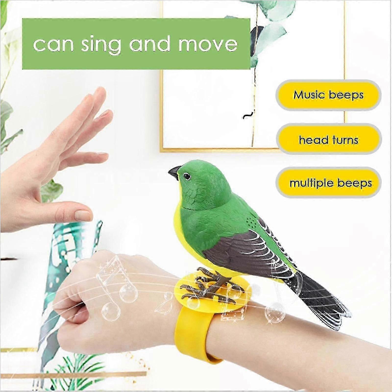 Electric Singing and Chirping Bird Toy, Artificial Bird Toys, Cute ...