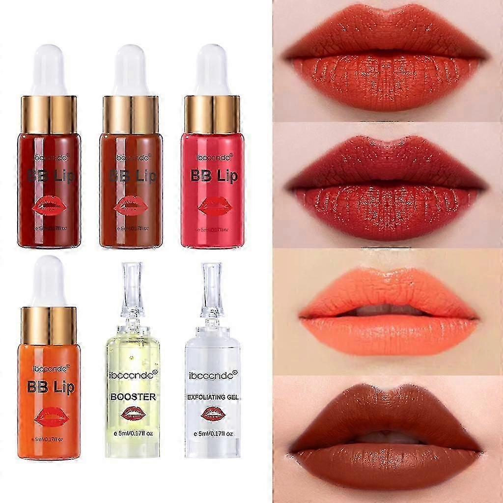 8 Colors Bb Lips Ampoule Serum Kit Lip Gloss Bb Cream For Lip Coloring ...