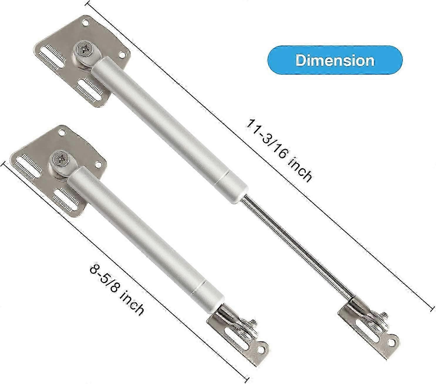 100N/22lb Gas Spring Soft Close Hinge, Slow Lower Lid Stays Slow Open ...