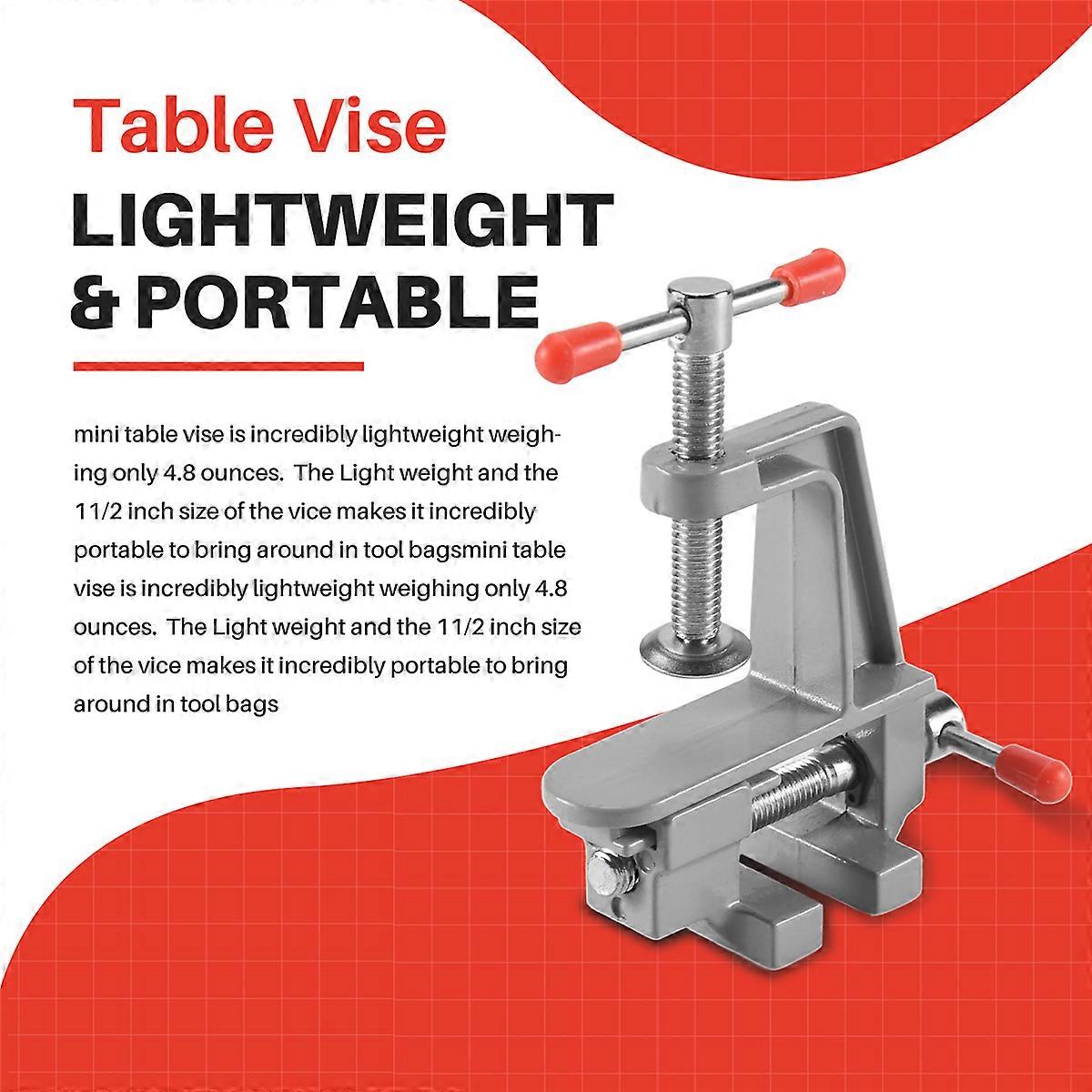 Portable Mini Table Vise Clamp Small Vice for Small Work Hobby Jewelry ...
