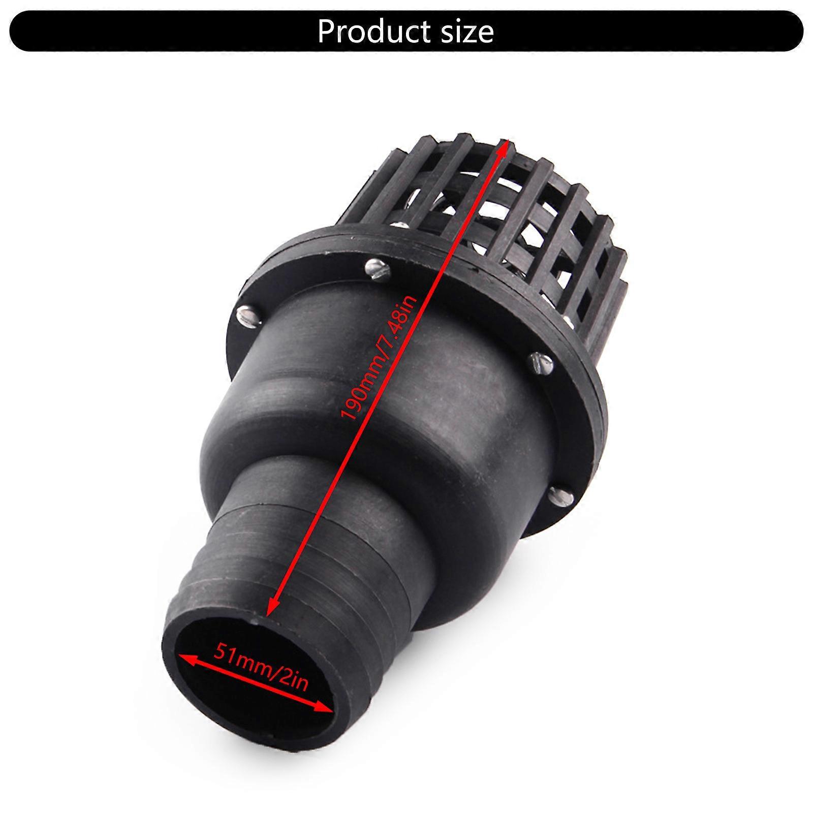 Water Jet Pump Foot Valves for Irrigation Pump 1/1.5/2/2.5/3/4in Water ...