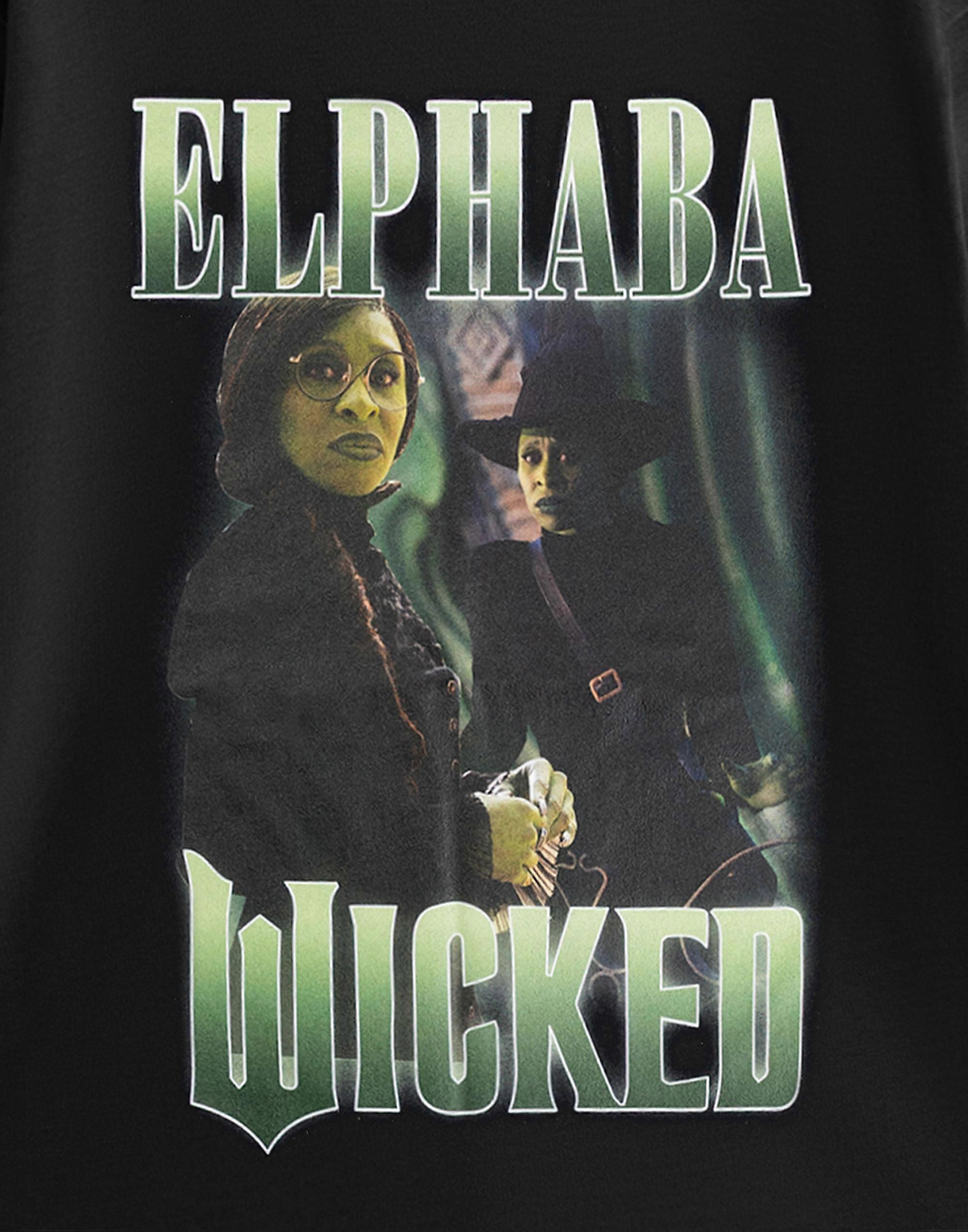 Wicked Unisex Short Sleeved T-Shirt Black Elphaba - Small | Fruugo AU