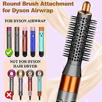 Small Round Volumizing Brush and Wide Tooth Comb Attachments for Dyson ...