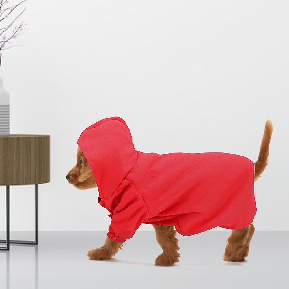 Cute Polyester Pet Winter Warm Hoodie Sweatshirt Clothes Coat for Dogs ...