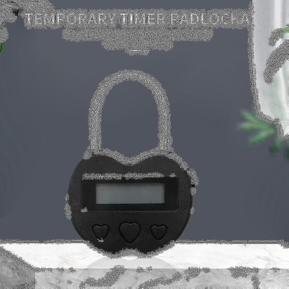 Smart Time Lock Lcd Display Time Lock Usb Rechargeable Temporary Timer ...