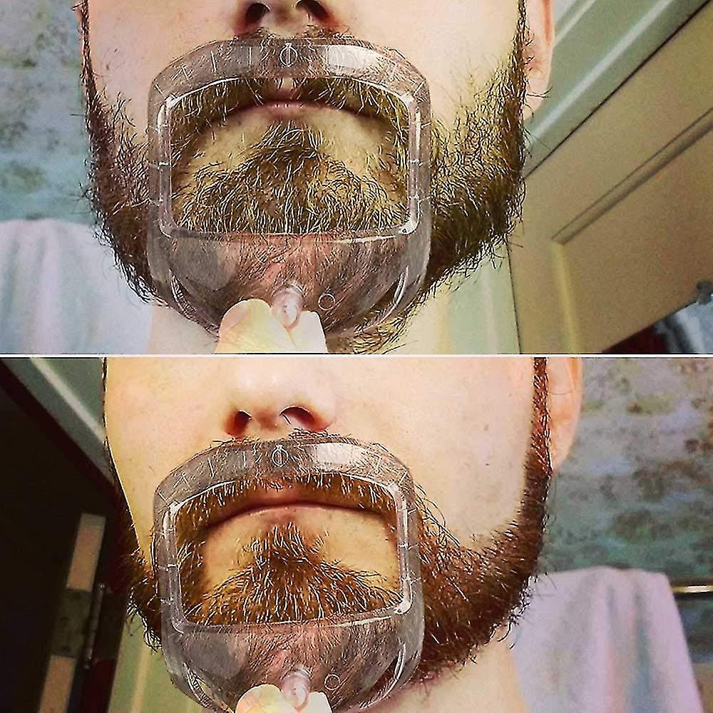 5 Sizes Goatee Shaving Template Beard Guide Shaper Beard Shaping ...