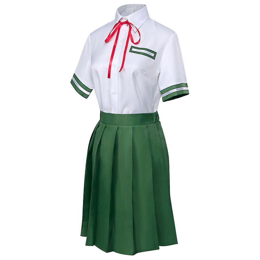 Anime Suzume No Tojimari Iwado Suzume Cosplay Costume JK Uniform for ...