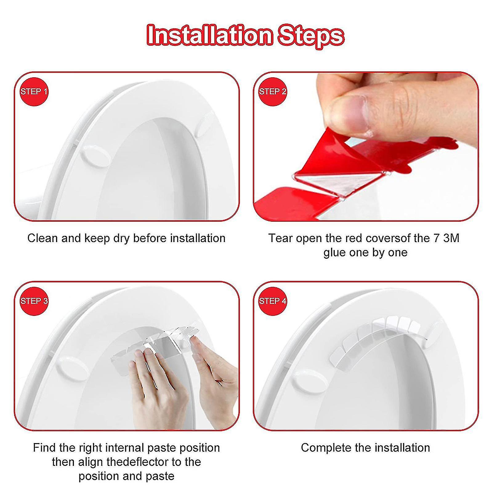 Toilet Seat Pee Splash Guard Multipurpose Potty Training Urine ...