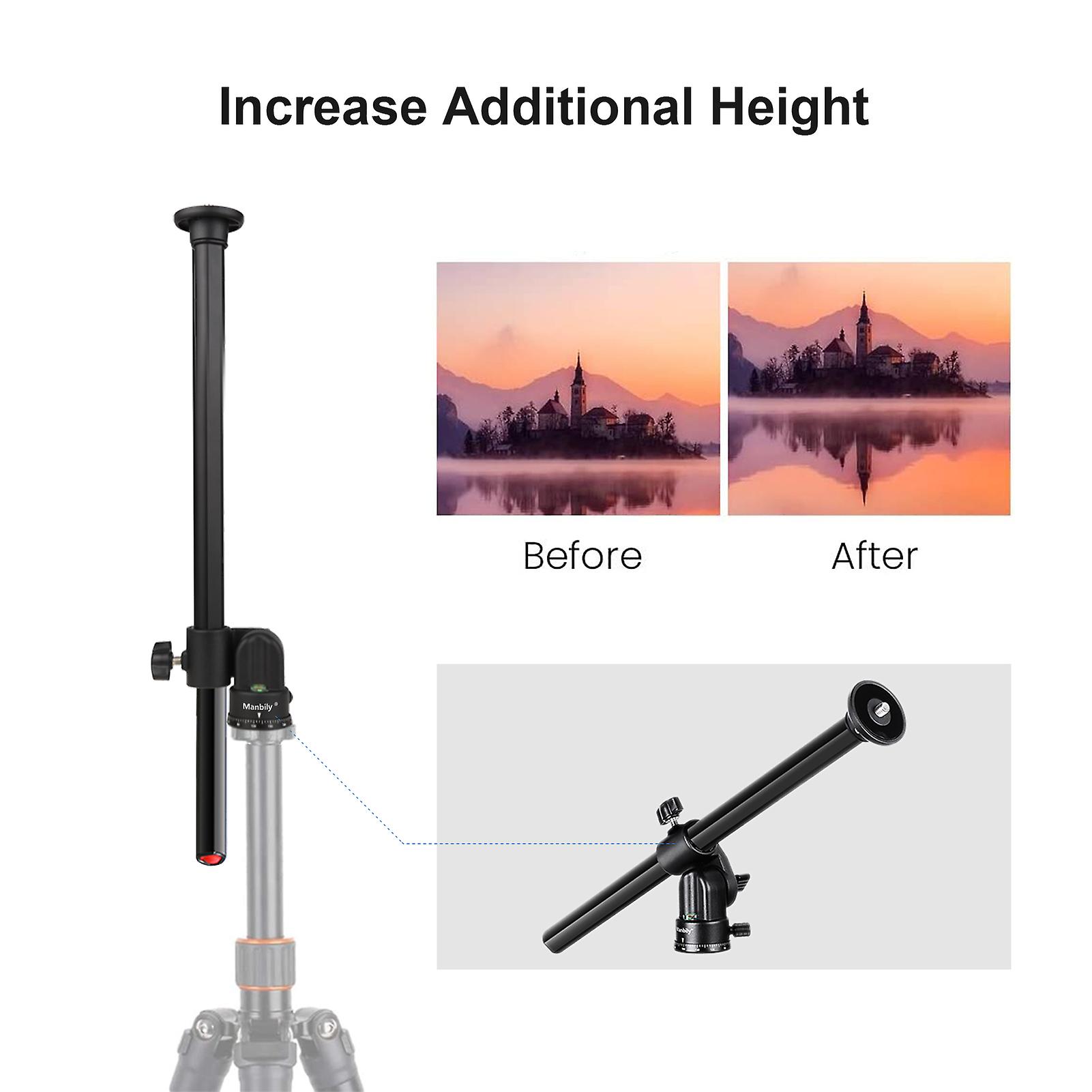 Rotatable Tripod Extension Tripod Boom Arm Multi-angle Center Column ...