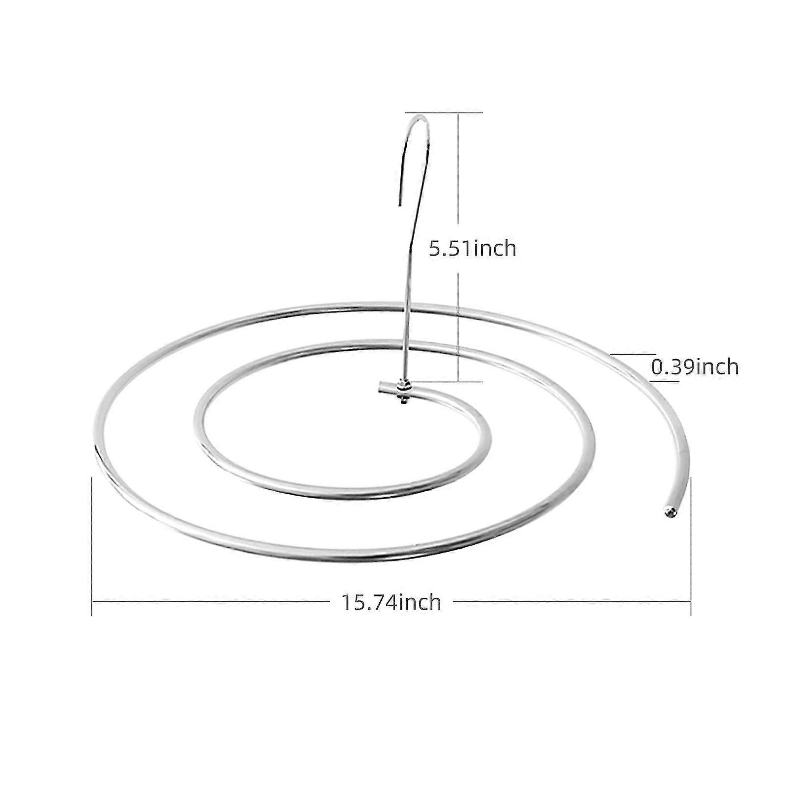 Spiral Hanger, Sheets And Blankets Stainless Steel Spiral Shaped Drying ...