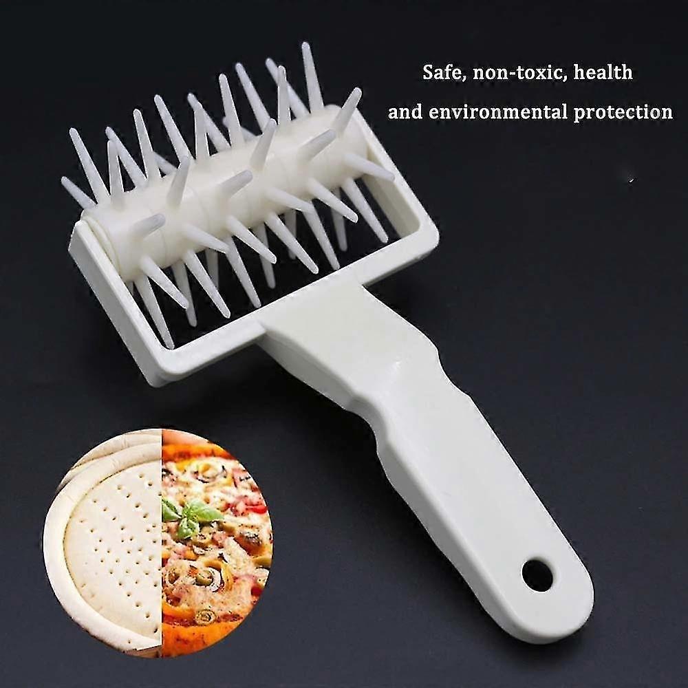 Pastry Pizza Dough Needle Wheels Roller Bread Hole Punch Baking Diy ...
