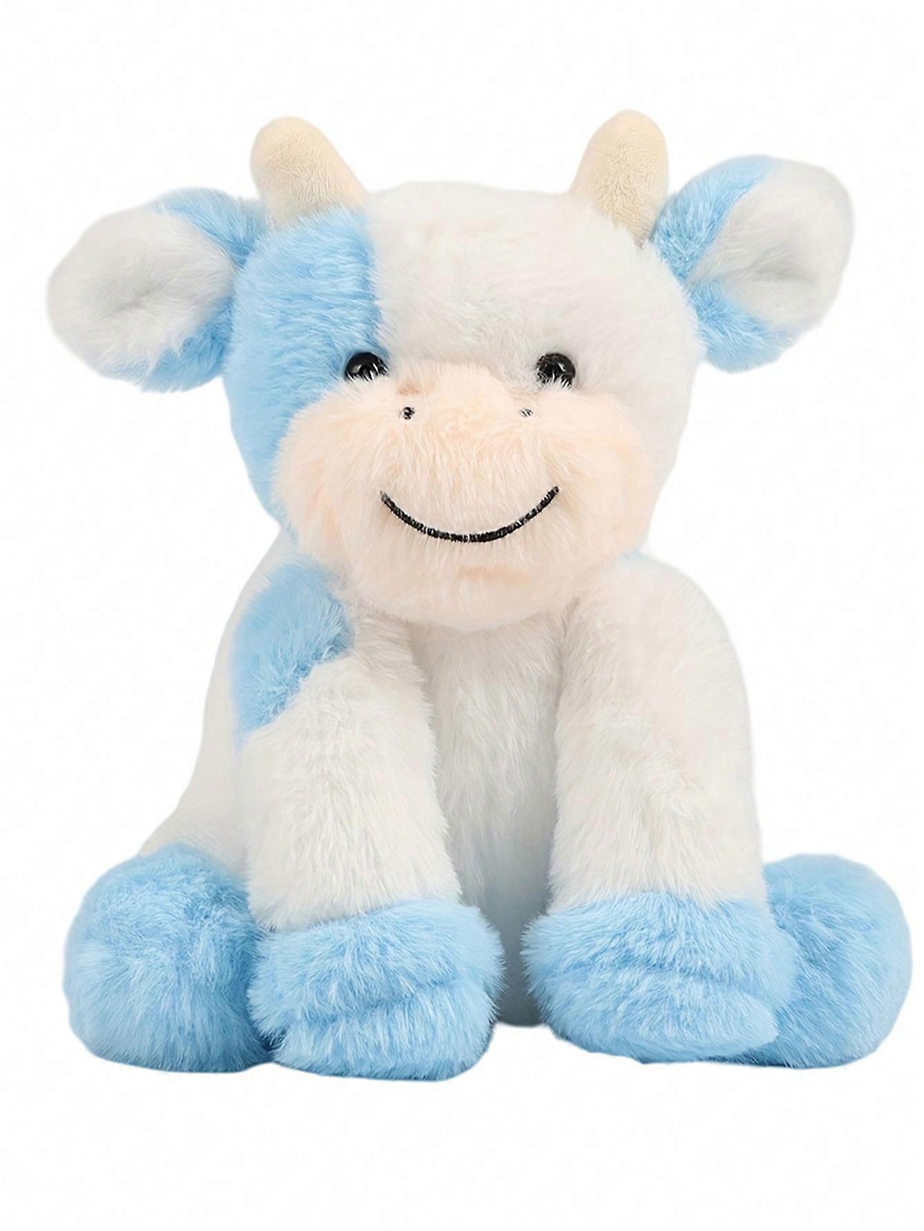 20cm/7.87in Cute Sitting Cow Stuffed Animals Soft Cuddly Cow Plush ...