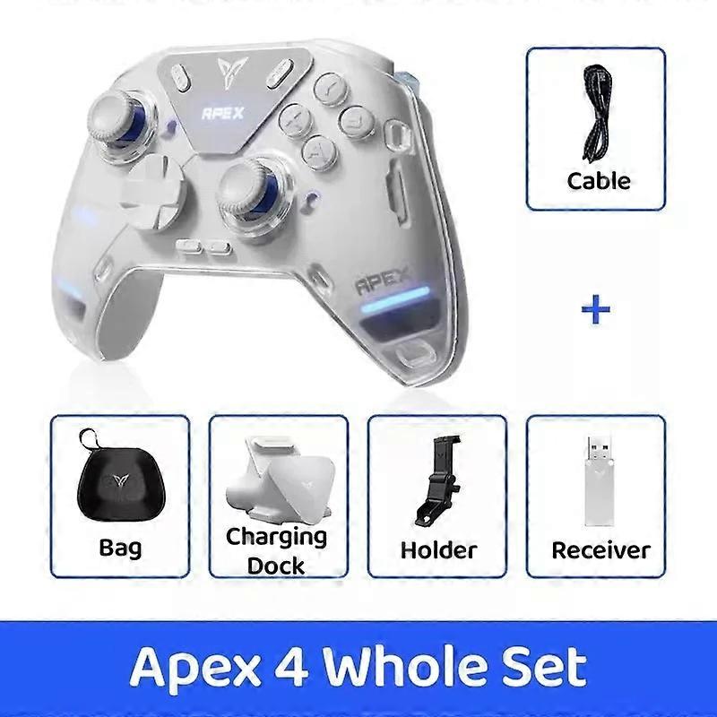 2024 New APEX 4 Gaming Controller Wireless Elite Force Feedback Trigger ...