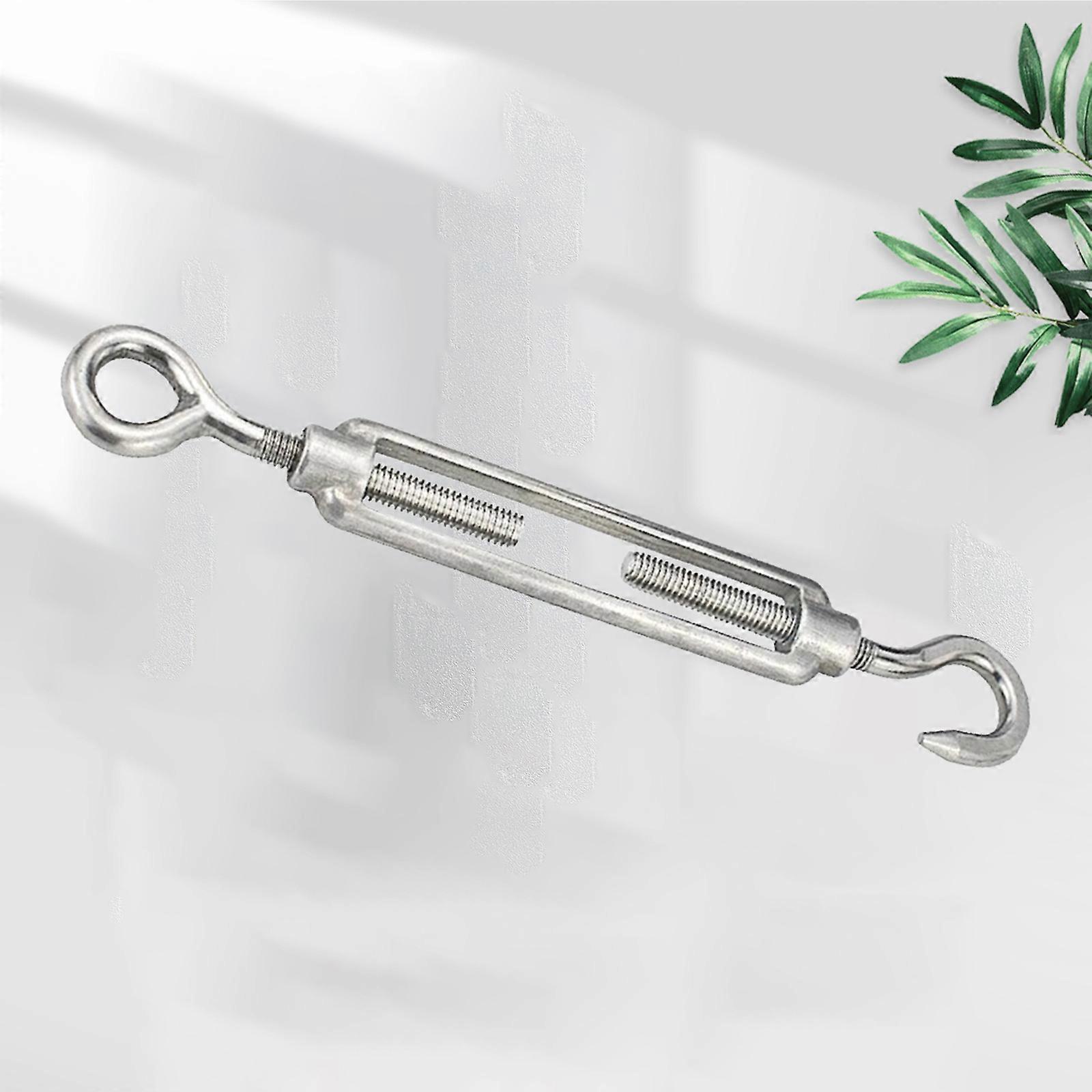 M8 Stainless Steel Turnbuckle Wire Threaded Tensioner Rope Strainer ...