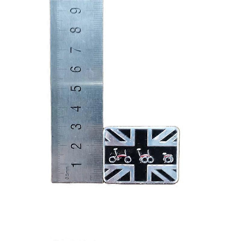 Folding Bike Badge for Brompton Front Frame Logo Decal Sticker 3cm x ...