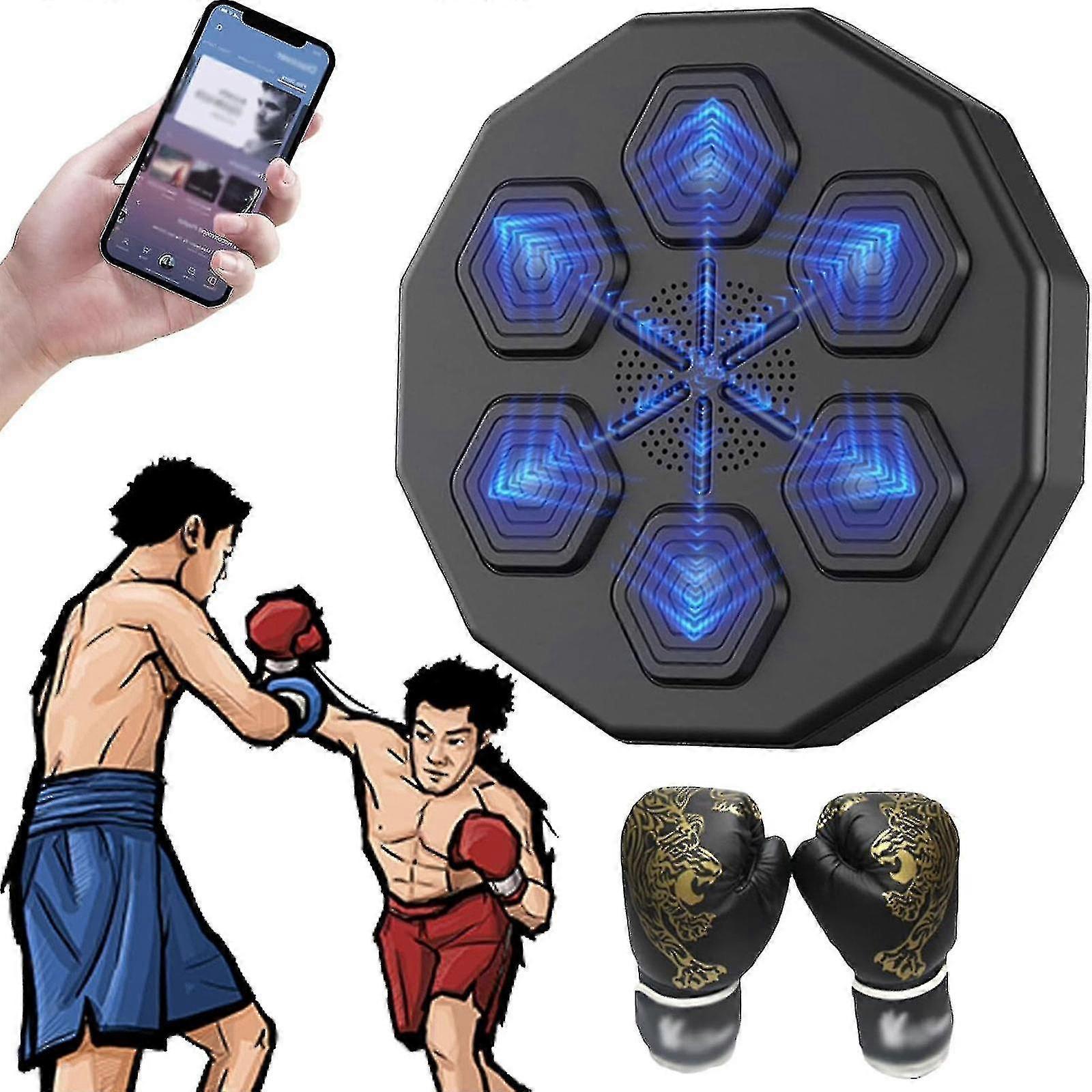 Music Boxing Pads- Boxing Training Punching Equipment, Smart Boxing ...