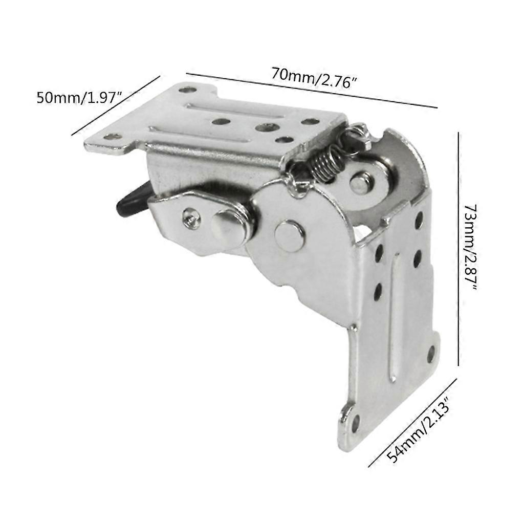 180 Degree Locking Folding Table Chair Leg Bracket Hinge Self-Locking ...