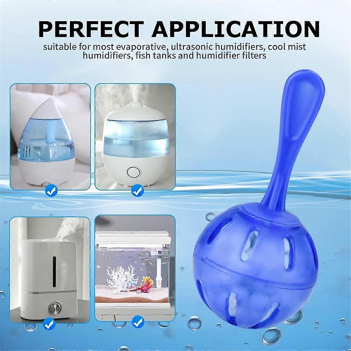 Humidifier Cleaner,16Pcs Demineralization Cleaning Ball,Universal ...