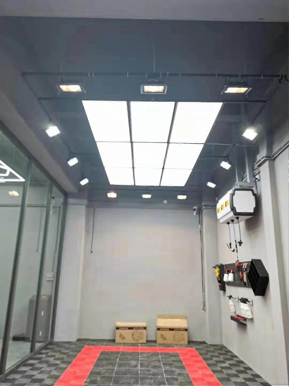 Chinese-made Car Beauty Shop With Gantry Lamp Car Wash Station ...