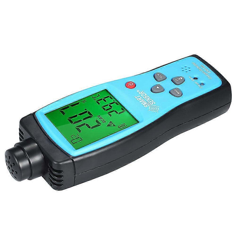 SMART SENSOR Oxygen Meter Digital Portable Automotive O2 Gas Tester ...