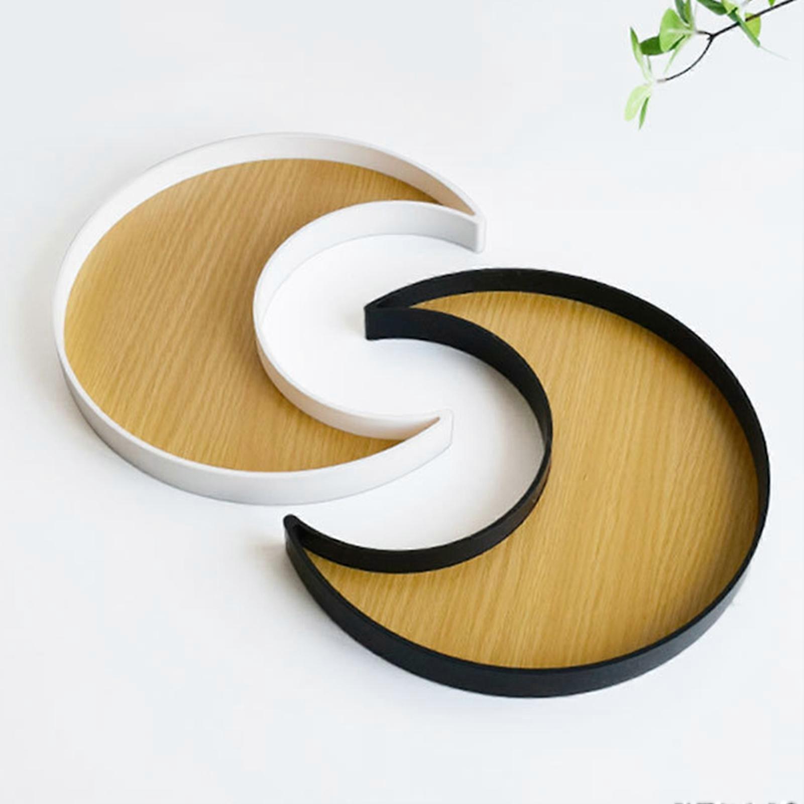 Jewelry Dish Moon Design Decorative Density Board Table Centerpieces ...