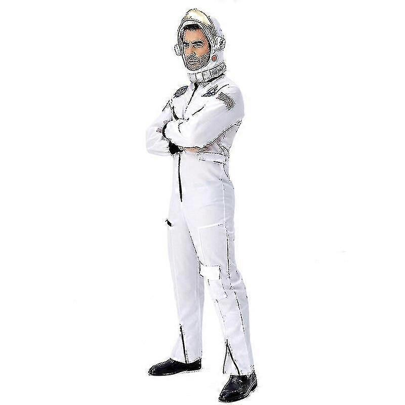 Astronaut Costume Adult Space Suit For Men Role Play Cosplay Costumes ...