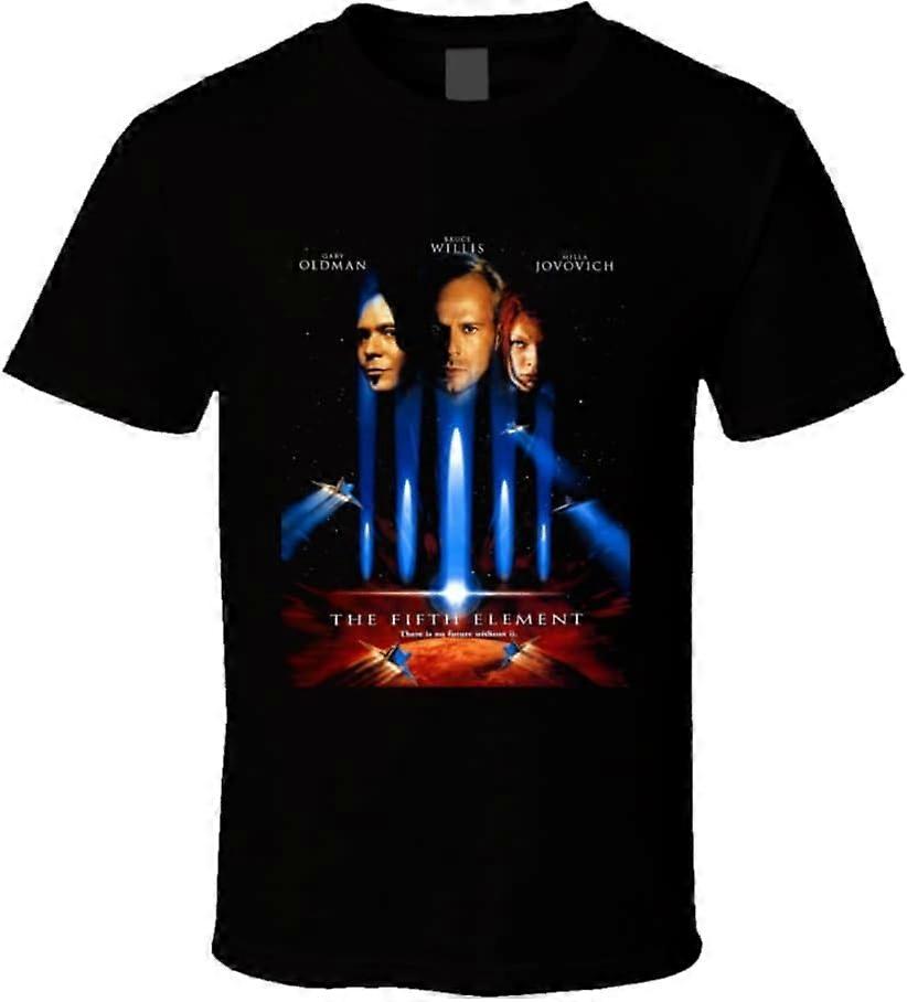 Fifth Element 90's Bruce Willis Sci Fi Retro Movie T Shirt | Fruugo UK