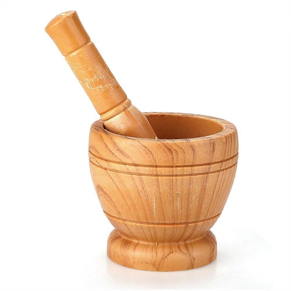 Kitchen Hand Manual Plastic Garlic Ginger Spices Mortar Pestle Set ...