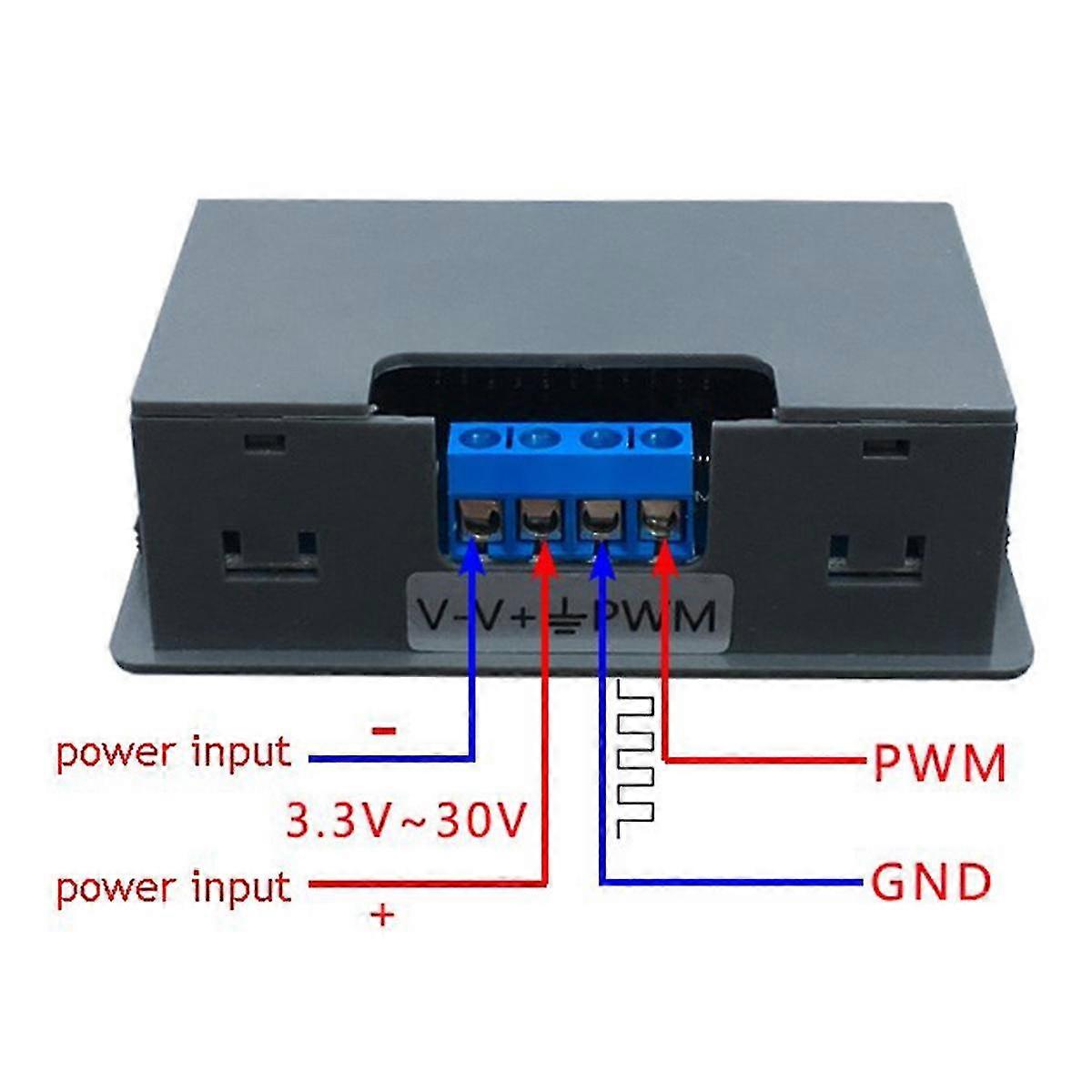 Dual System Pwm Pulse Frequency Signal Generator Duty Cycle Adjustable Module Square Wave ...