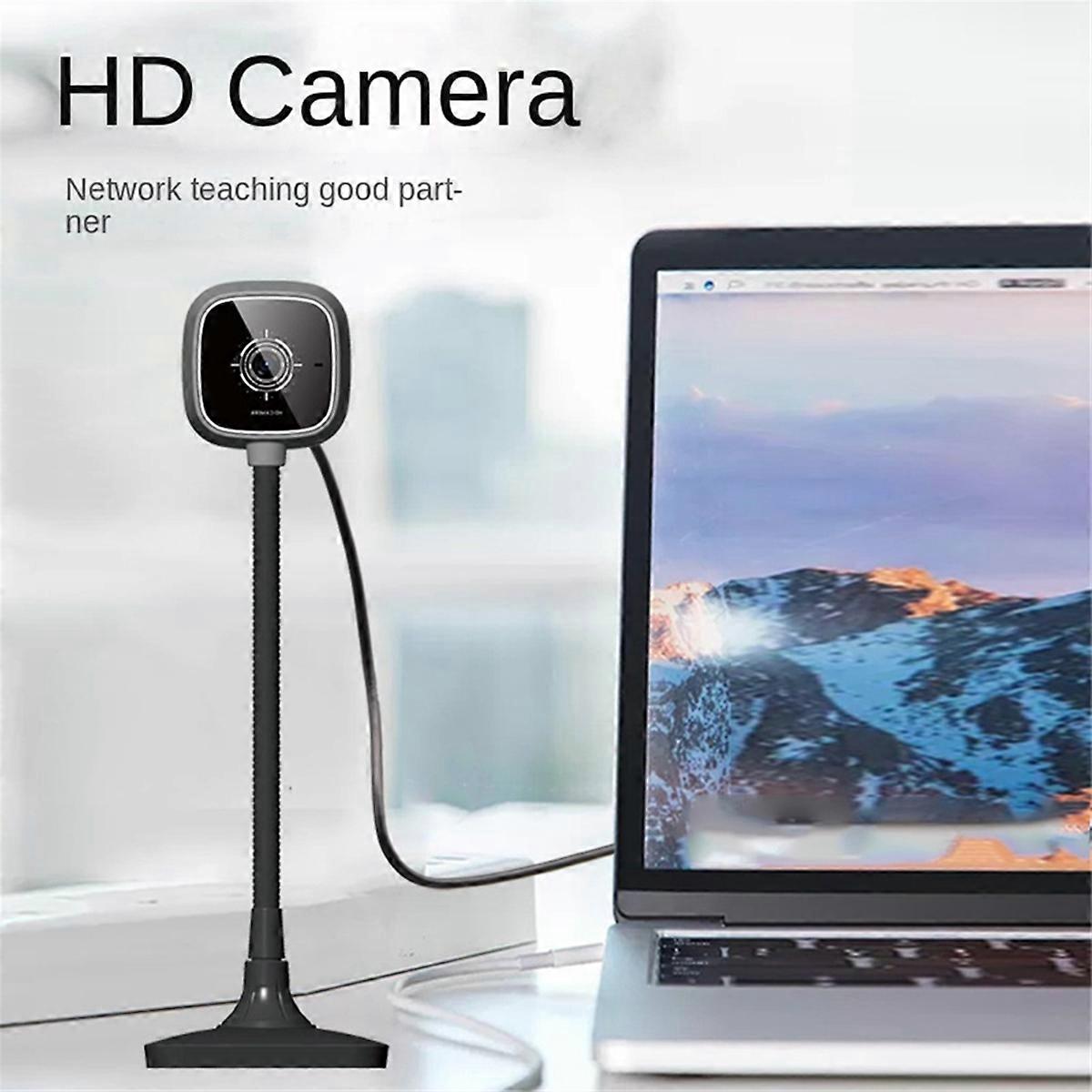 Webcam HD Web Camera Built-in Microphone USB Plug Web Cam for PC ...