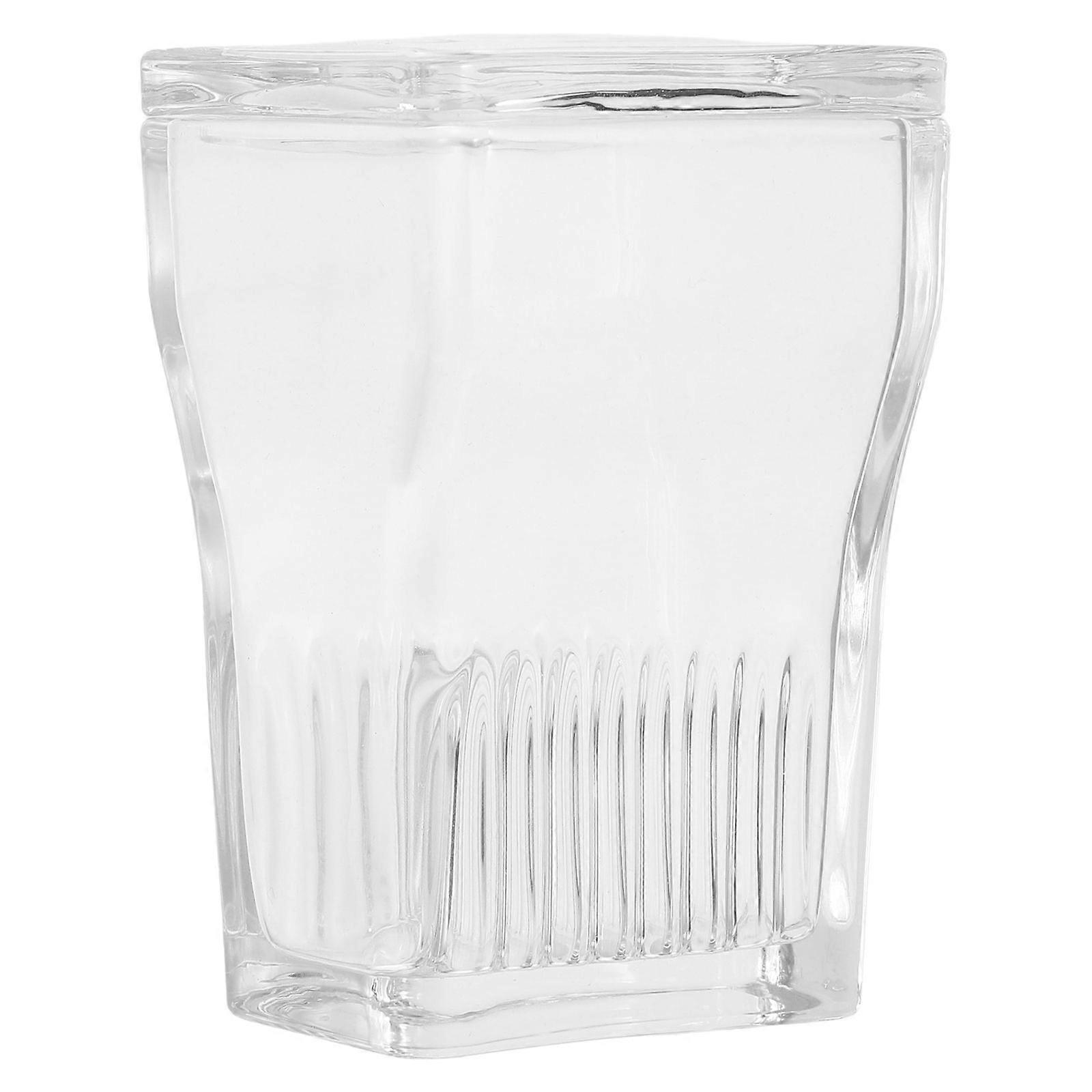 High Transparency Glass Staining Jar with 9-Slides - Clear Glass ...