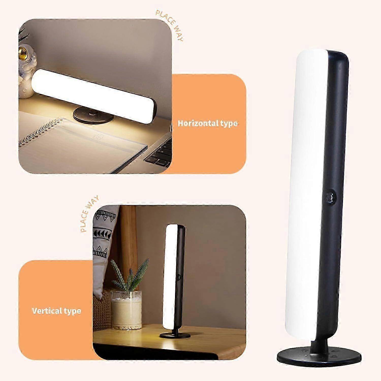 Smart Voice Control Night Light with Base, 4-Level Brightness ...