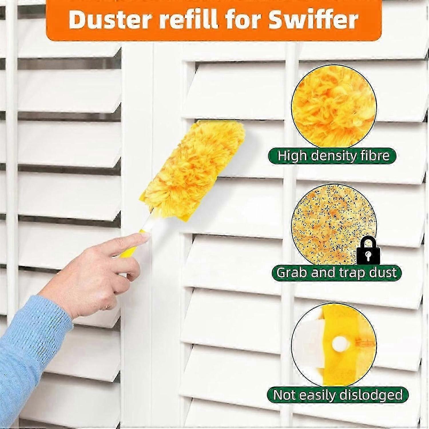 30 Pack 360 Dusters Refills for Swiffer Dusters, Duty Duster Kit Dusters Refills with 1 H ...