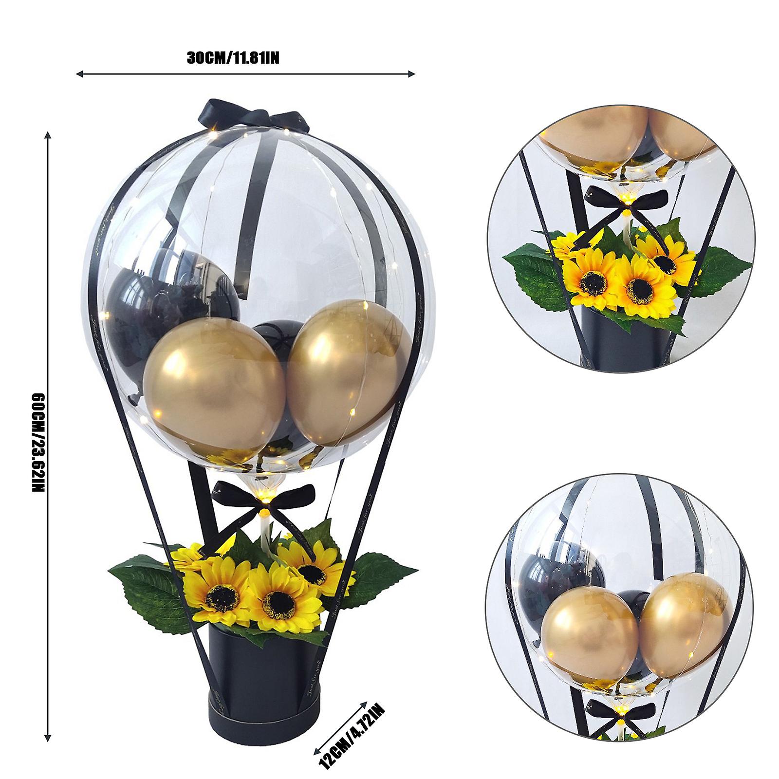 Balloon Rose Bouquet Luminous Balloon Rose Bouquet Birthday Party ...
