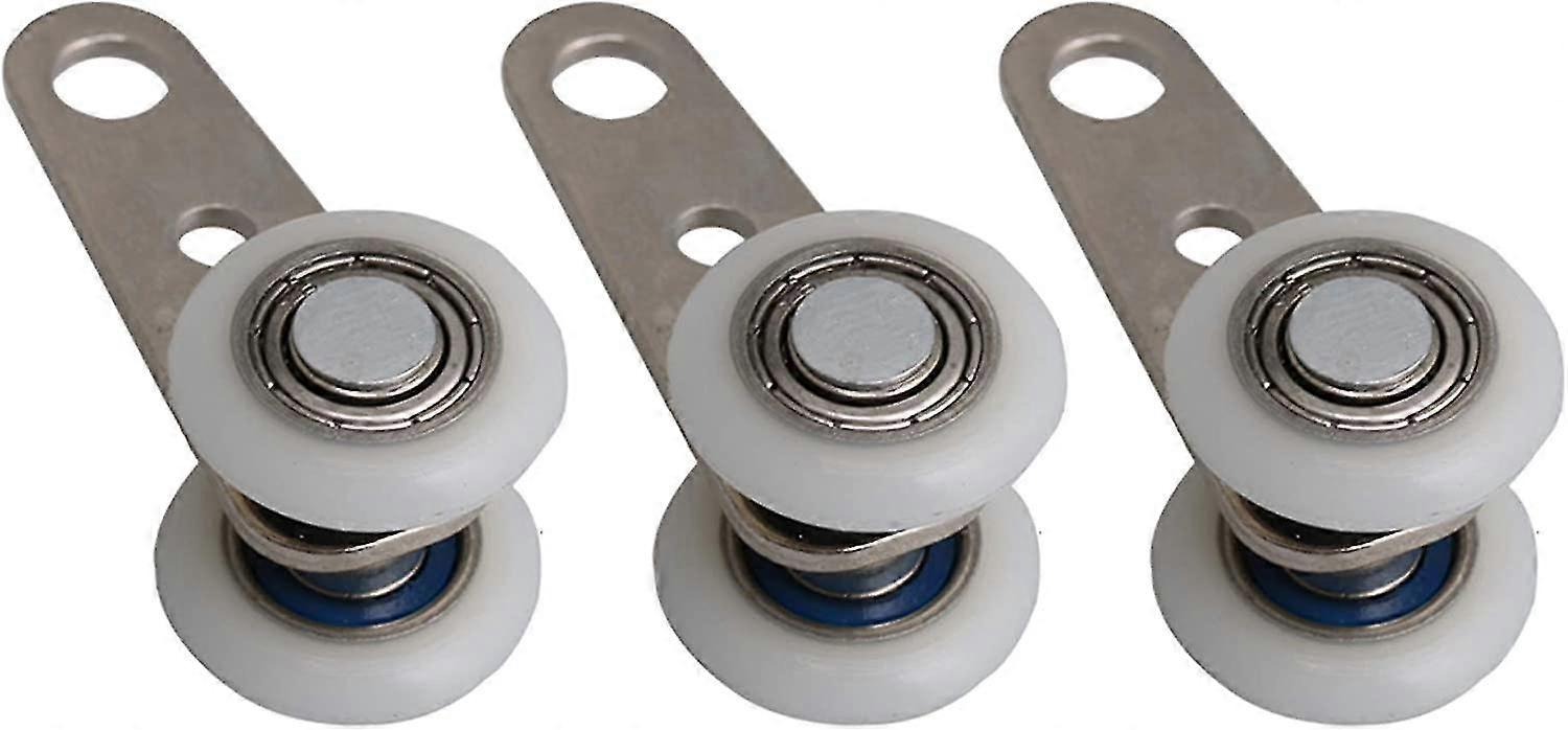 Set of 10 rollers for bay windows or sliding doors - metal and plastic ...