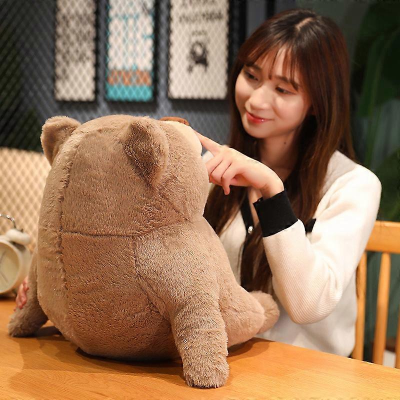 Kawaii Pp Cotton Bears Plush Toy Cartoon Bear Stuffed Grizzly Gray ...