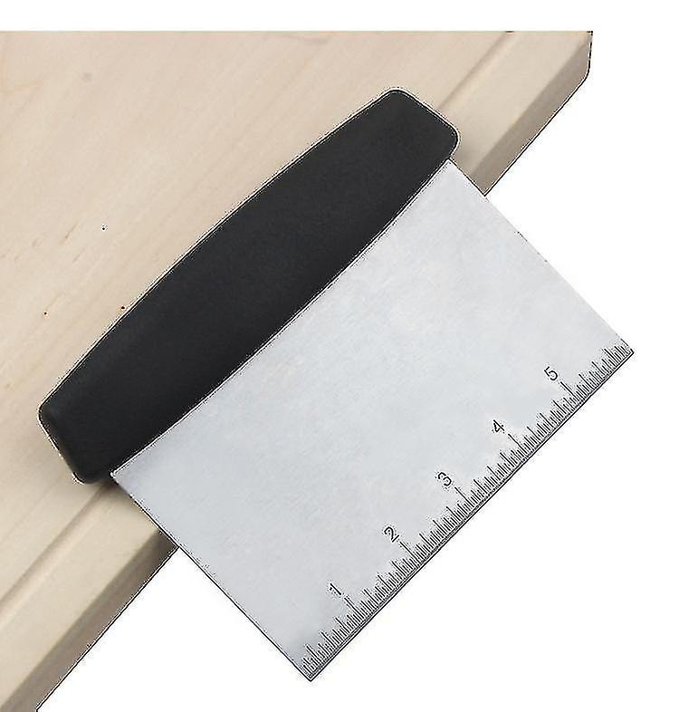 Handle Grips Stainless Steel Scraper & Chopper, Pastry Scraper, Dough ...