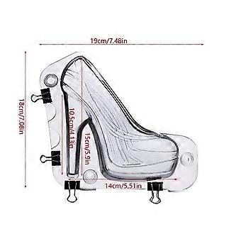 High Heel Shoe Mold 3D High Heel Chocolate Fondant Mold DIY Cake ...