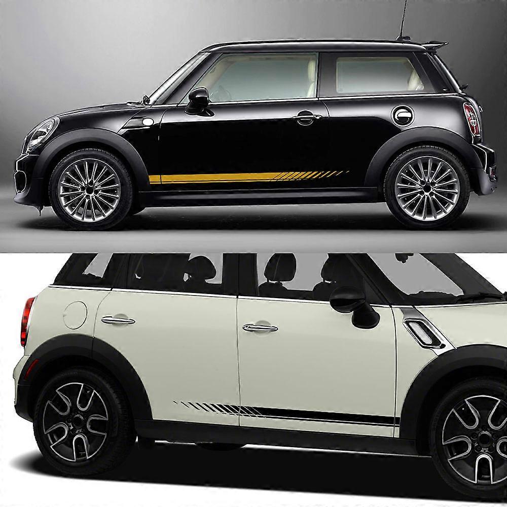 Car Door Side Skirt Stickers Exterior Decals For Mini Cooper F55 F56 ...