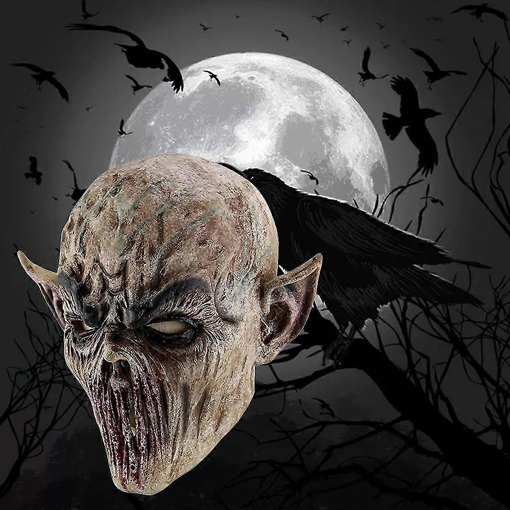 Scary Halloween Mask Cosplay Terror Demon Devil Mask Cosplay Props ...