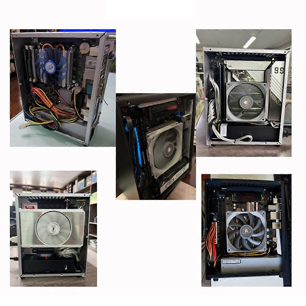 A07 HTPC Case Mini ITX Chassisfor Graphics Card RTX2070 PCIE3.0 Cable ...