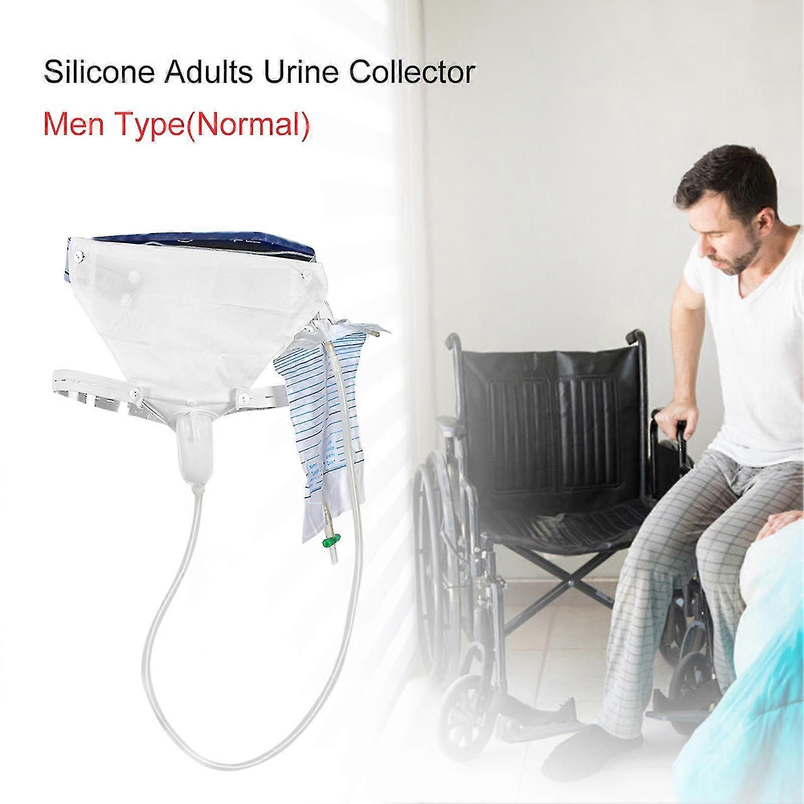 Urine Collector Silic Adults Man Woman Elderly Urinal With Urine ...