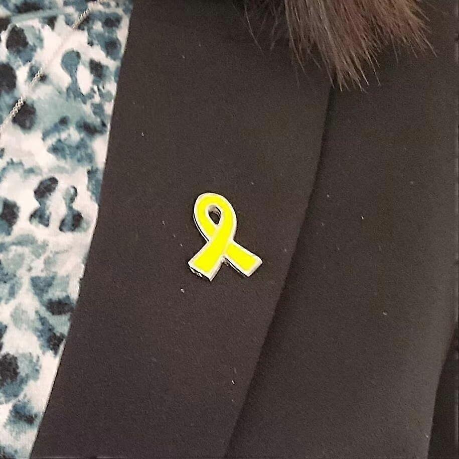 bring them home israel pin yellow ribbon pin hostages israel women men ...